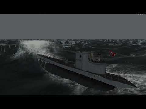 SH III 64 bit - U-96 Enjoy some Music during The Tempest.