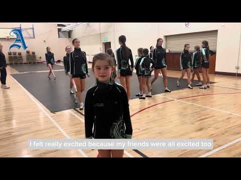 Rinceoirí Ceolmhar dancers prepare for the World Irish Dance Championships