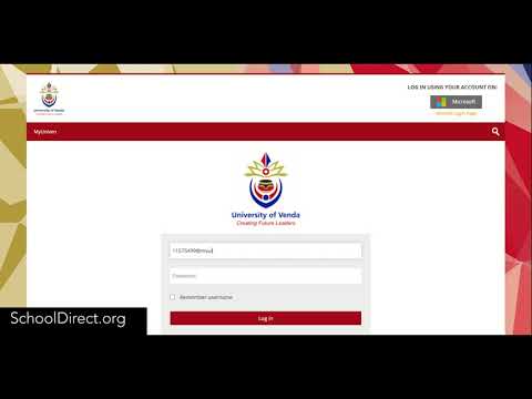 UNIVEN Moodle login