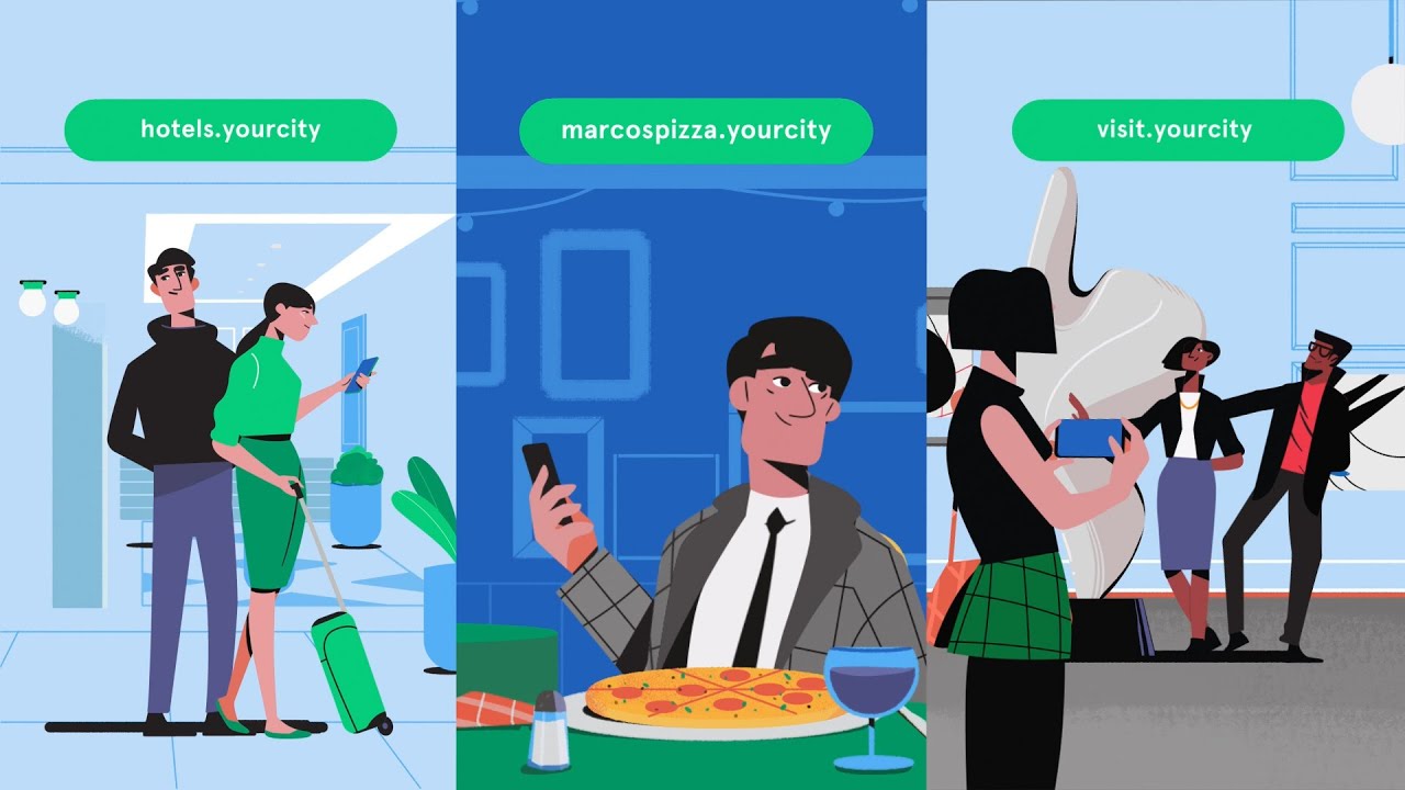 Neustar - Digital Cities Animation