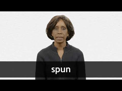 How to pronounce SPUN in American English