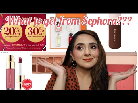 Sephora 20% Sale - What to get? If you already bought stuff on Black Friday!!! Vlogmas Day 2