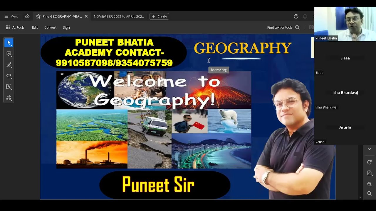 Geography  GK LIVE INTERACTIVE CLASS Part#3