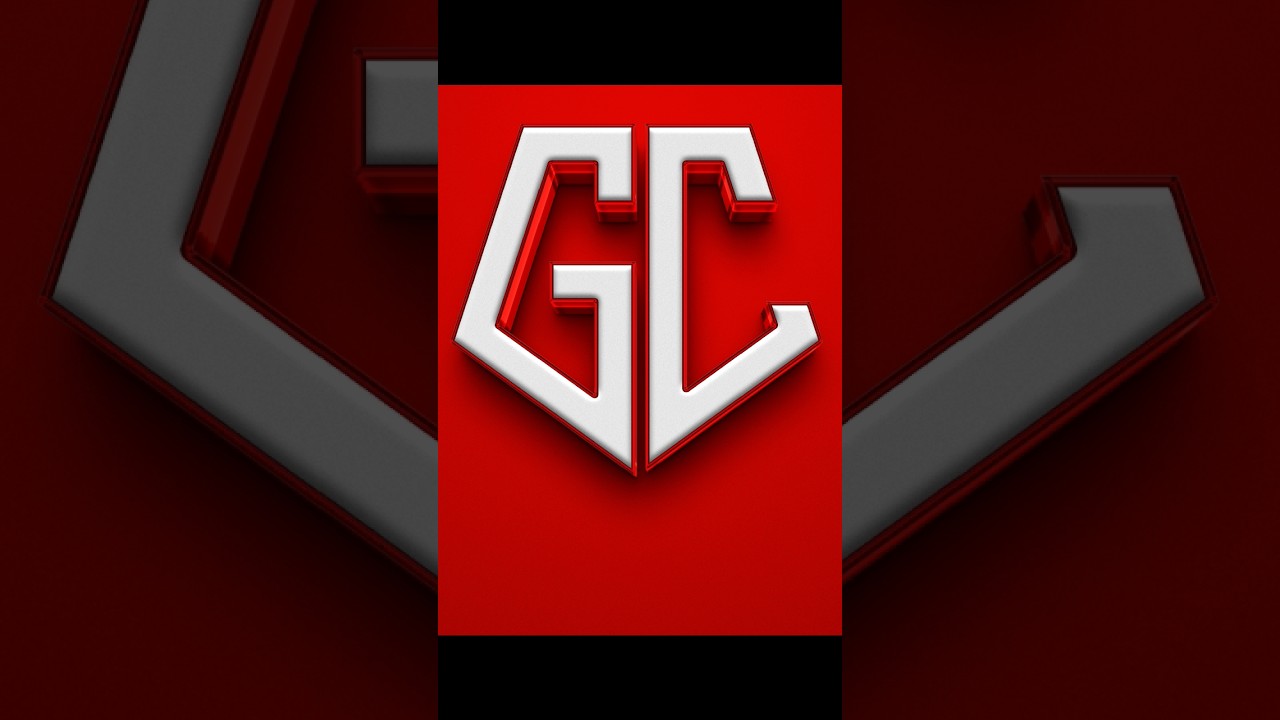 GC Text logo Design in CorelDRAW | CorelDRAW tutorial | Graphic Design #coreldraw #vce #logo