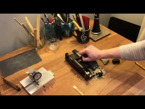 Hermann Uhl RPM 68 Clarinet Reed Profiler 2015 - Aluminum and | Reverb