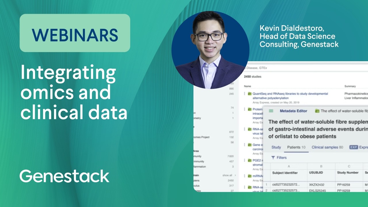 Integrating omics and clinical data