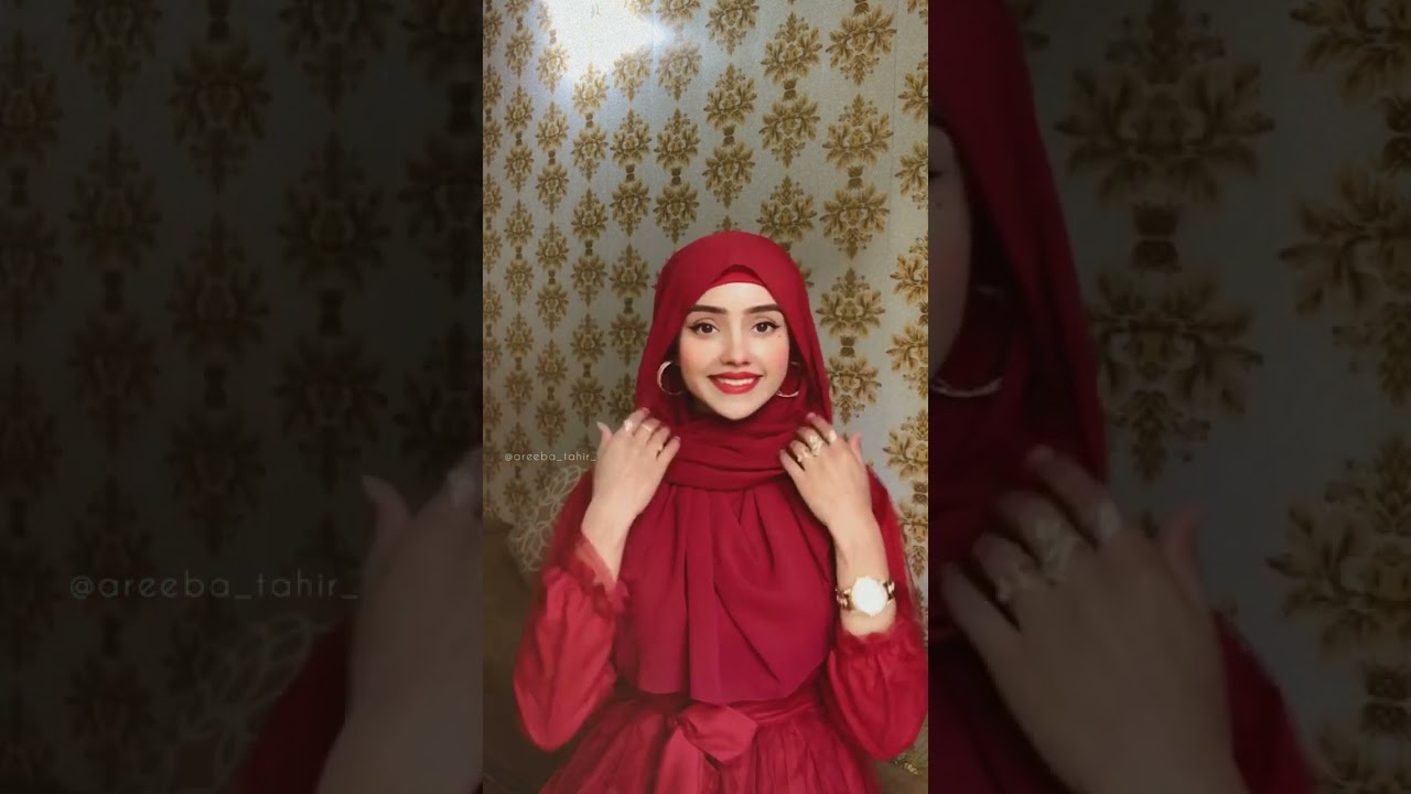 Quick Hijab Tutorial with Chiffon Georgette Scarf - The Hijab Company