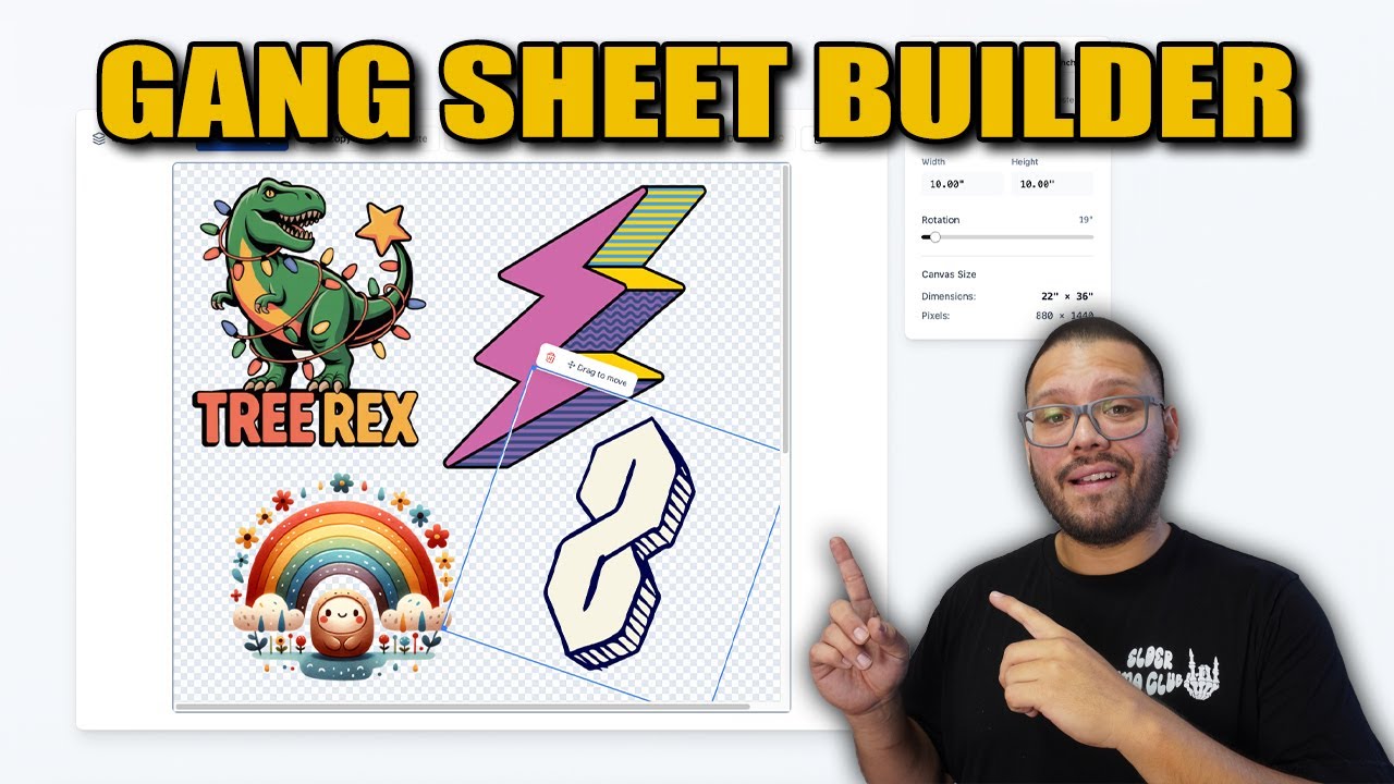 How To Easily Create A DTF Gang Sheet