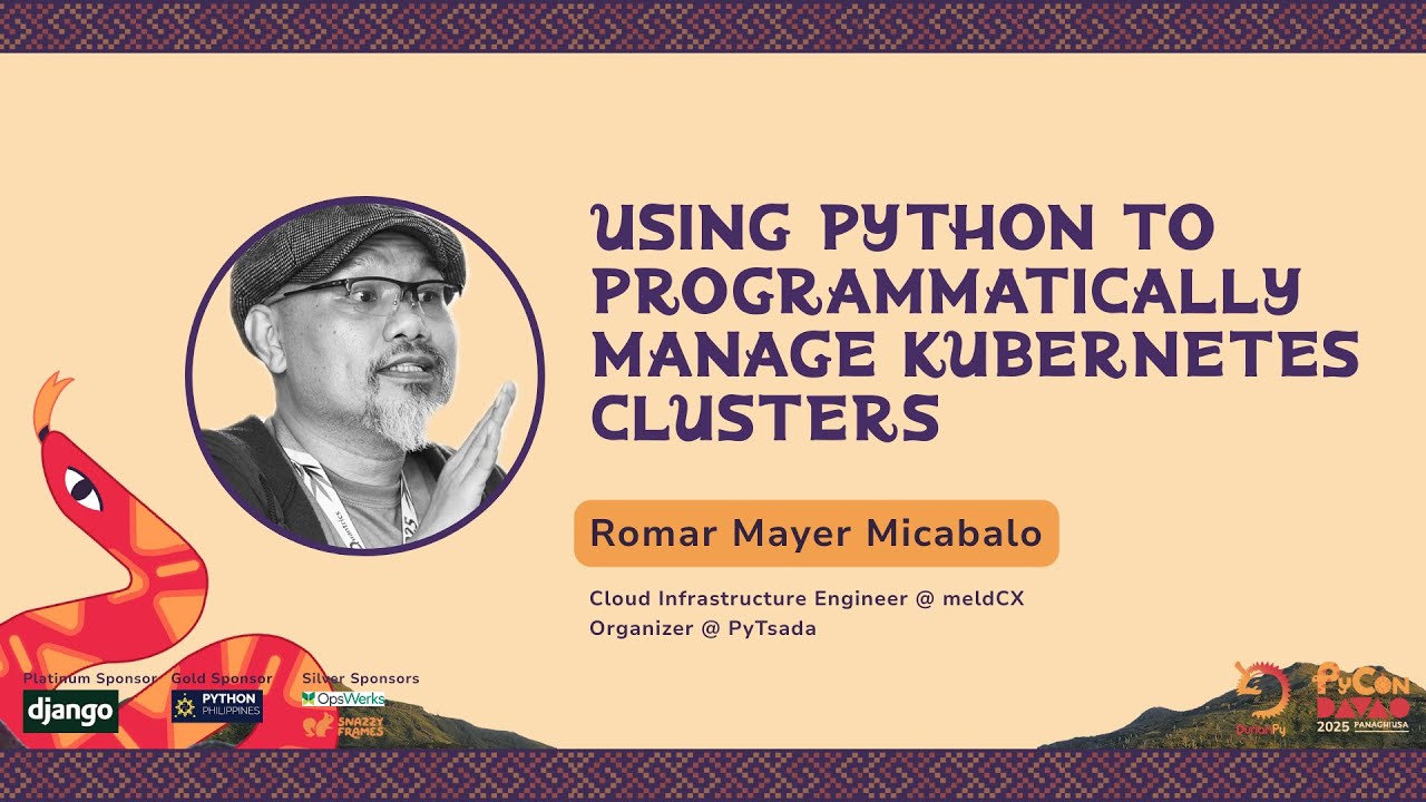 Using Python to Programmatically Manage Kubernetes Clusters | Romar Mayer Micabalo