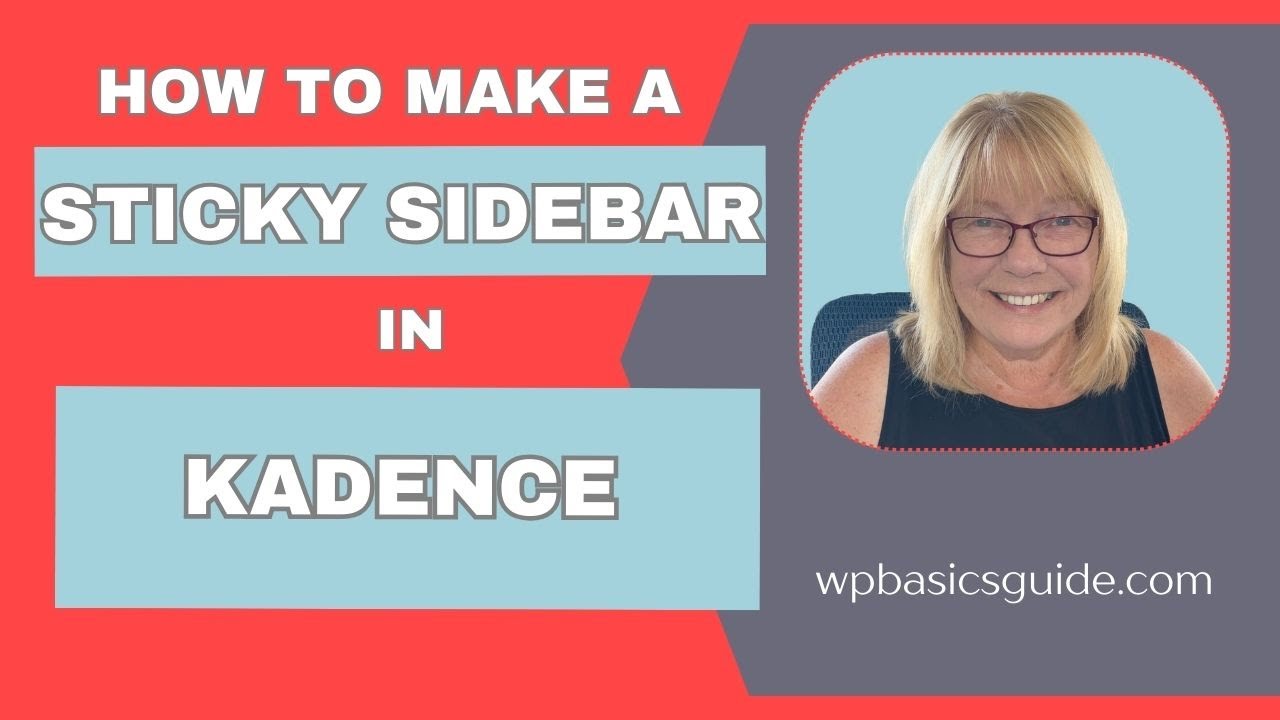 Adding a Sticky Sidebar to WordPress Post