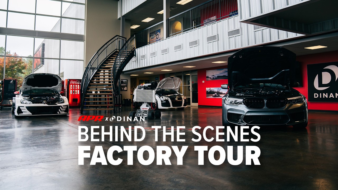 Inside Two of the Most Trusted Names in Performance | APR x DINAN Factory Tour!