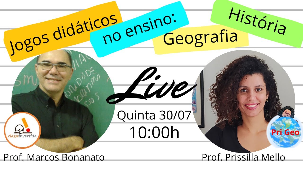 Jogos didáticos para o ensino de Geografia e História