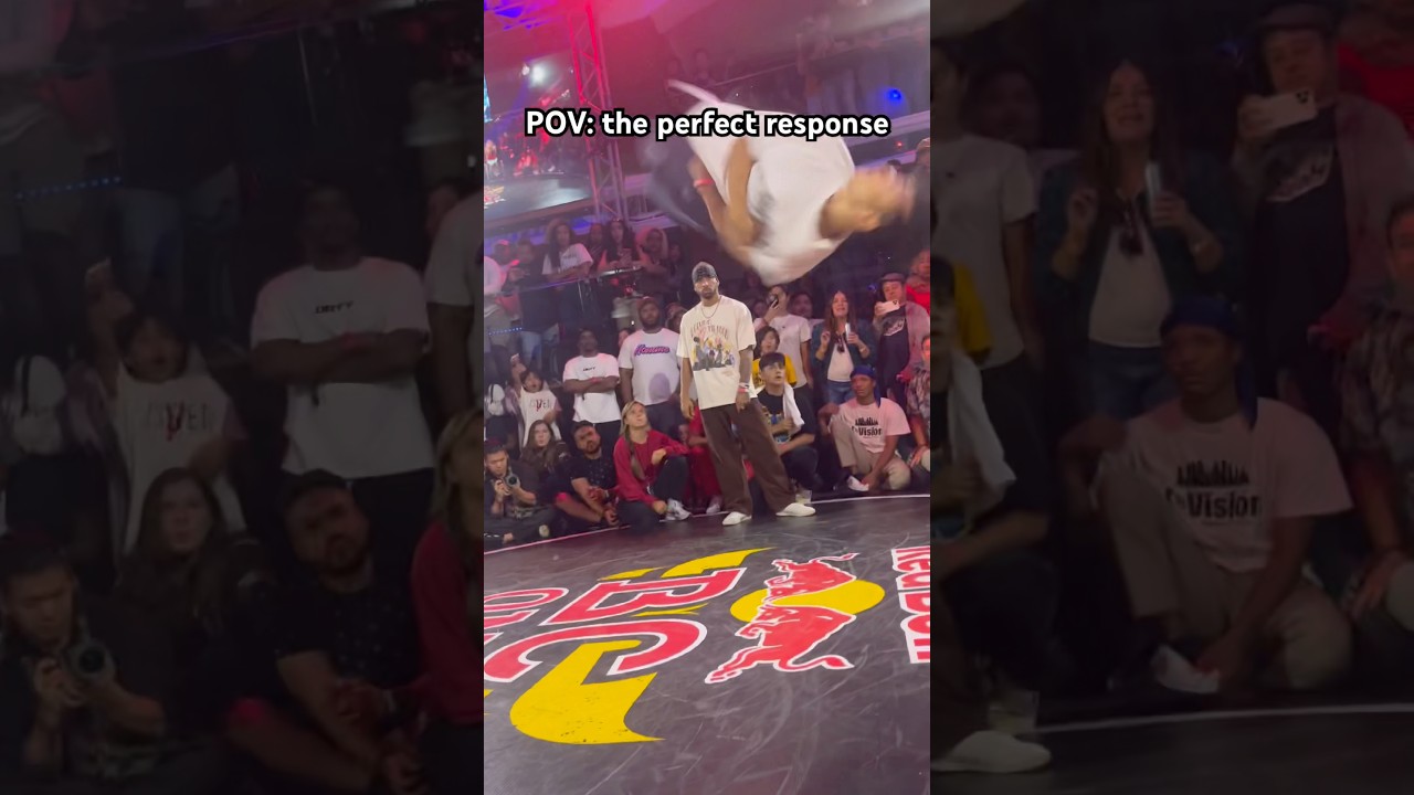 Bro defied gravity for a second #breakdance #bboy