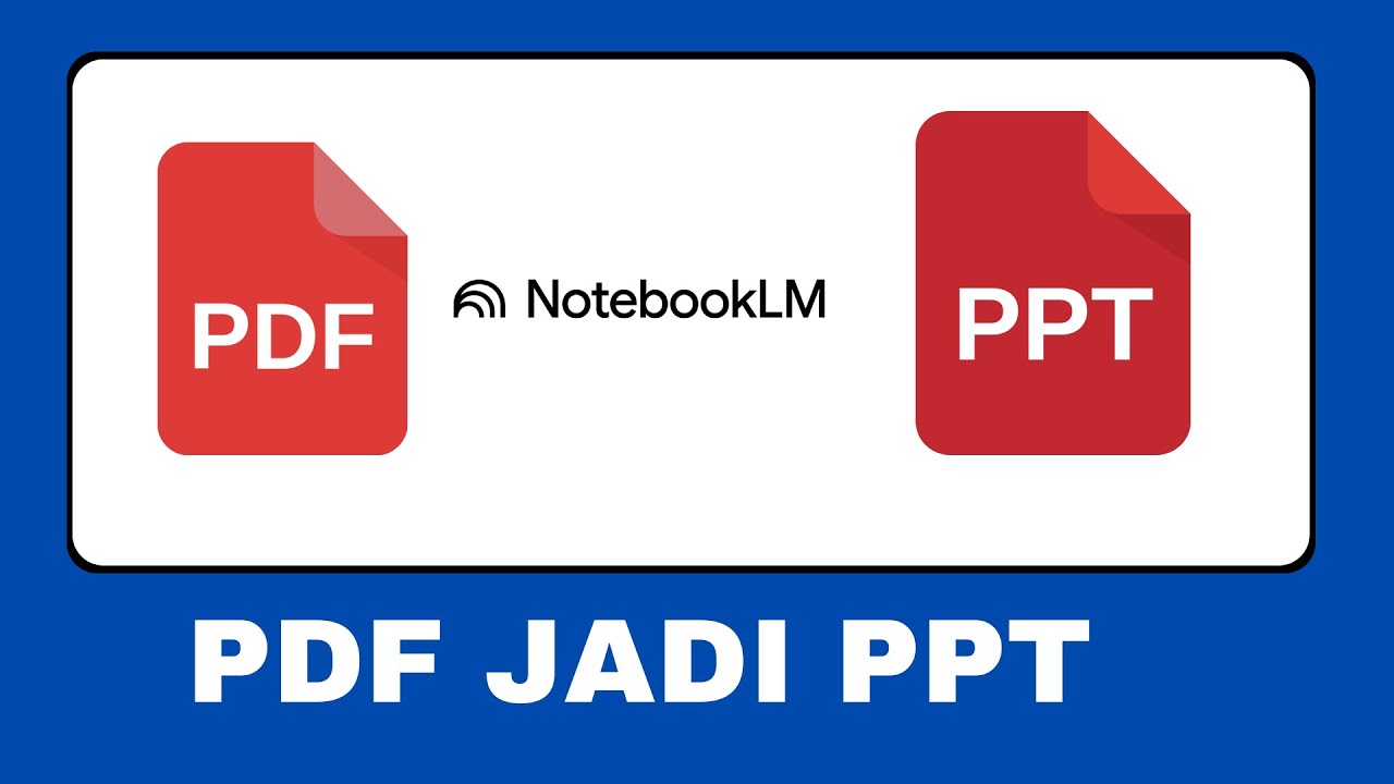 Stop Reading Thick PDFs! The Secret to Automatically Creating PPT Slides with NotebookLM