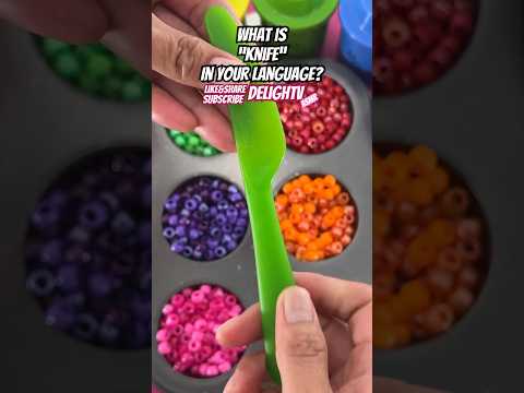 🔴What is KNIFE in your Language? Write in Comment Section with Language/Dialect/Country! Thank you