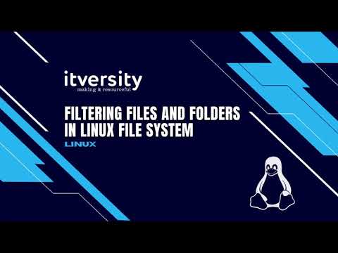 Filtering files and folders in Linux File System using piping, pattern matching, find, grep, etc