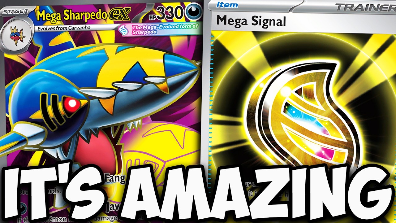 This Mega Sharpedo ex Deck Feels AMAZING!