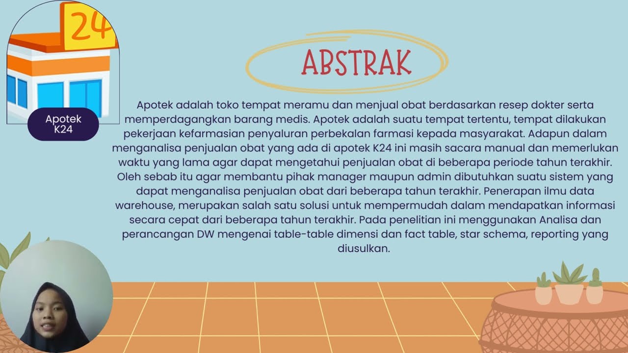 DATA WAREHOUSE PADA STUDI KASUS APOTEK K 24