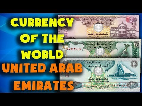 Currency of the world - United Arab Emirates. United Arab Emirates dirham. Exchange rates UAE
