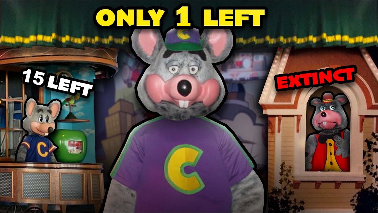 The Extinct and Surviving Chuck E. Cheese Stage Types