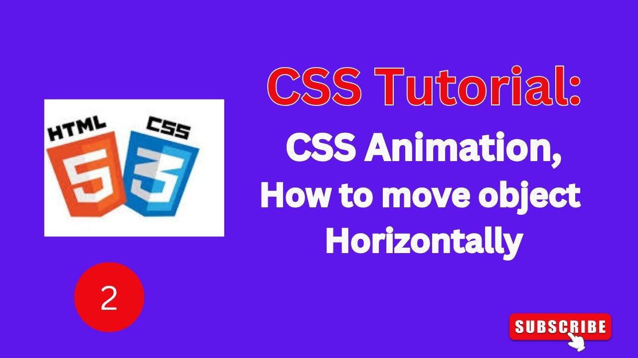 MASTER CSS Animations I Learned to Move Objects from Left to Right!