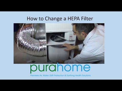 Abatement HEPA pre-filters, HEPA drum, UV bulb change instructions