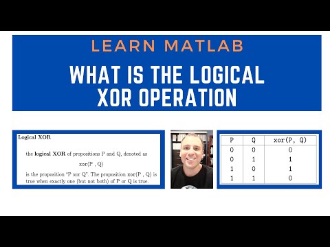 What is the logical XOR operation