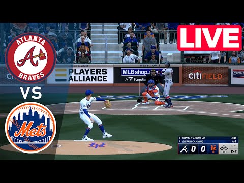 MLB LIVE🔴 New York Mets vs Atlanta Braves - Jun 23, 2025 | Full Game MLB 2025 EN VIVO