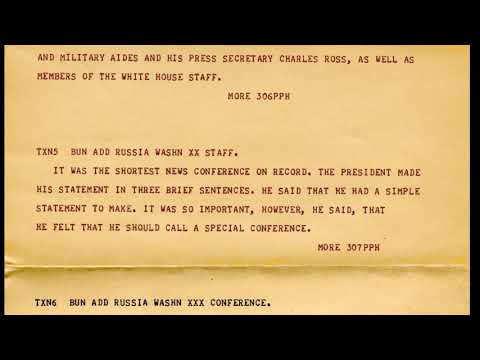 August 8 1945 - BREAKING NEWS