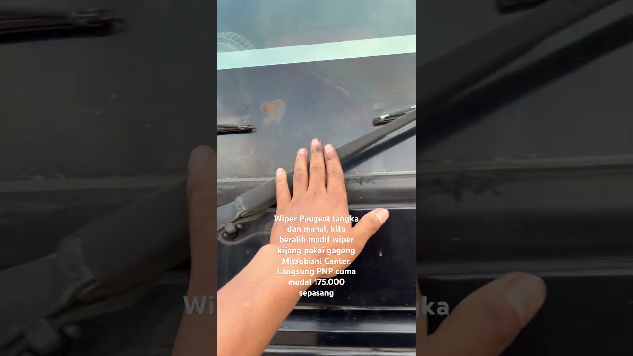 KIJANG WIPER USES WIPER CANTER, TURNS OUT TO BE PNP IMMEDIATELY ‼️