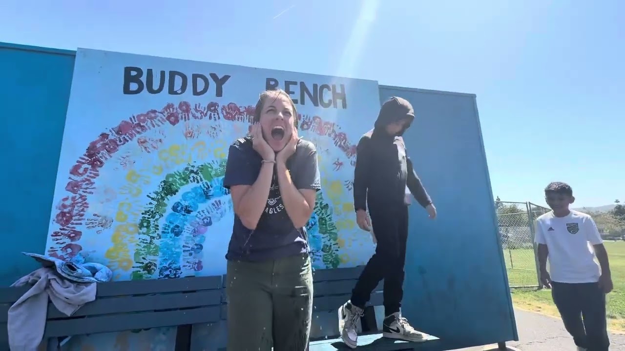 Mrs E accepts Elliott’s ice bucket challenge