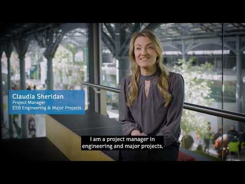 Claudia Sheridan, project manager from ESB's solar team