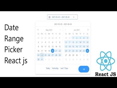 Date range picker in react js || React date range picker || Date Picker || rsuite