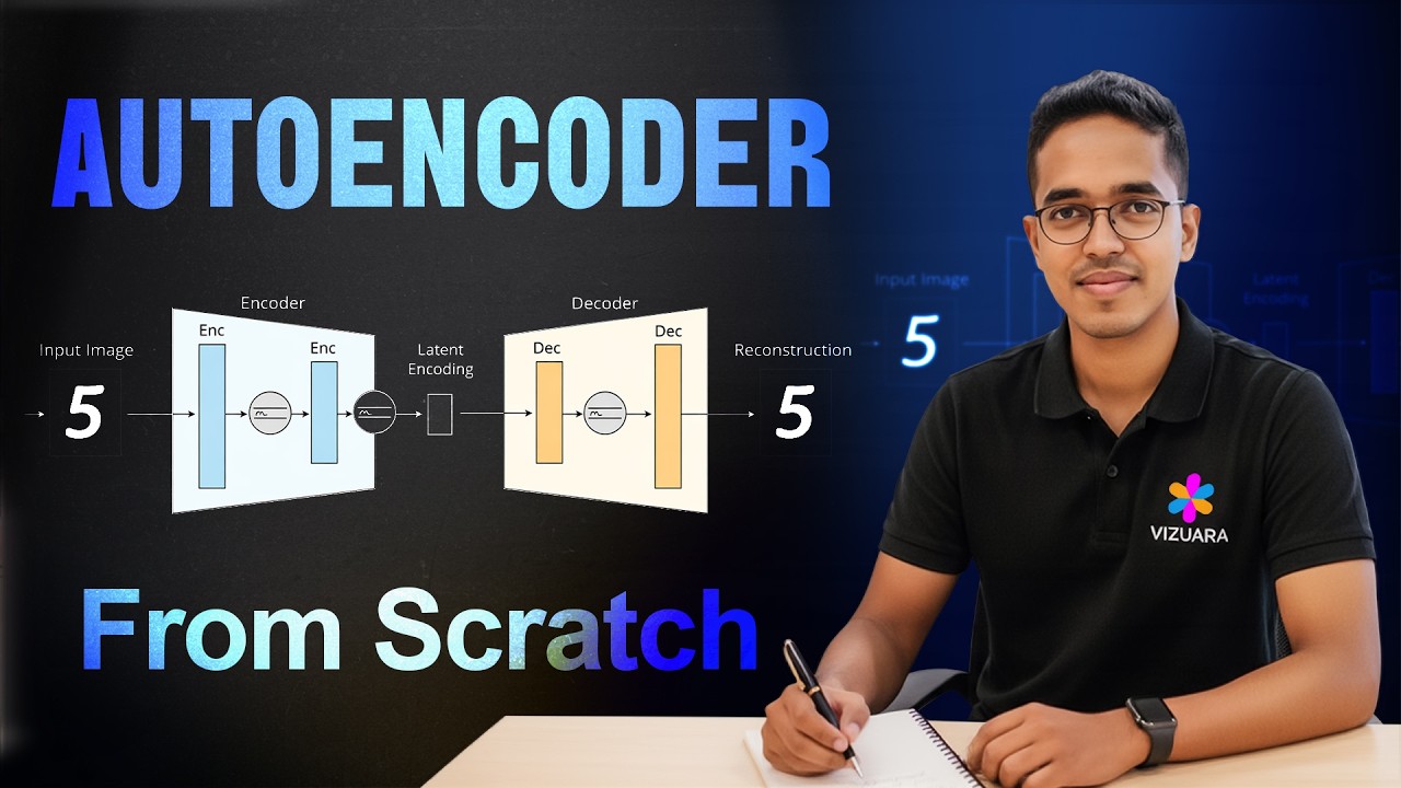 Autoencoder from scratch in 60 minutes | Intuition + coding