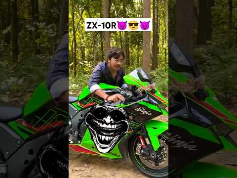 Zx10R with Loudest AR Exhaust Sound ๐#motorcycle #ninja #shorts #exhaust #zx10r #shorts
