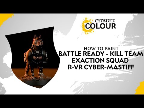 How to Paint: Kill Team - Exaction Squad - R-VR Cyber-mastiff