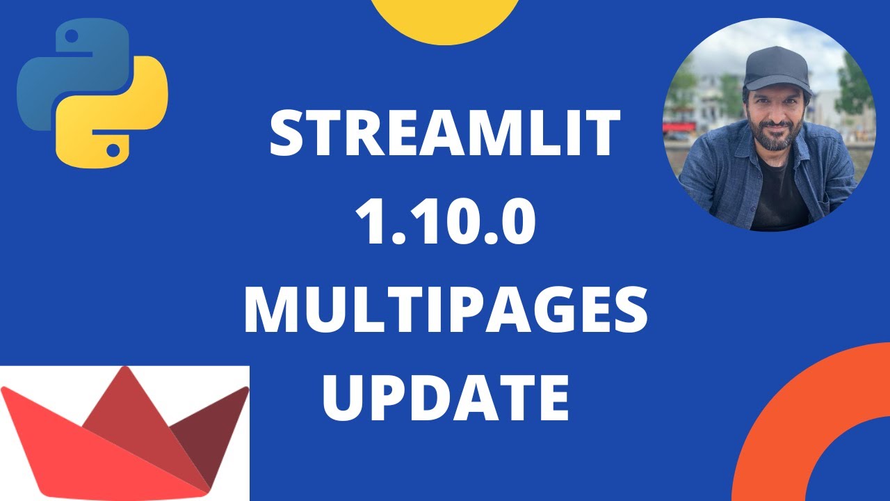 Streamlit Update - Multipages made easy! - Streamlit 1.10.0