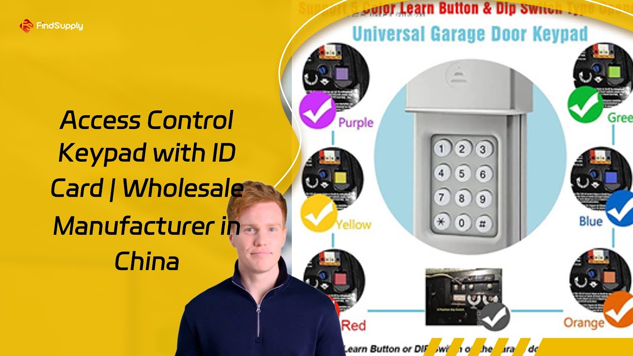 Access Control Keypad with ID Card | Wholesale Manufacturer in China