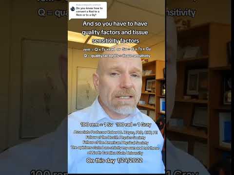 Calculating effective radiation dose