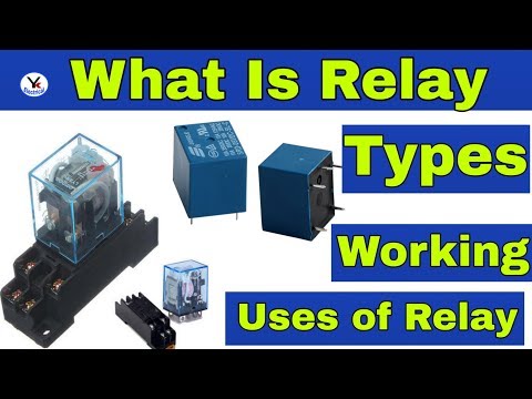 What is Relay | Relay working | Uses | Types in Hindi by YK Electrical