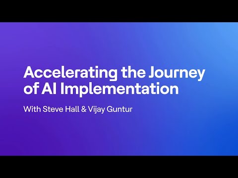 Accelerating the journey of AI implementation | ISG AI Impact Summit