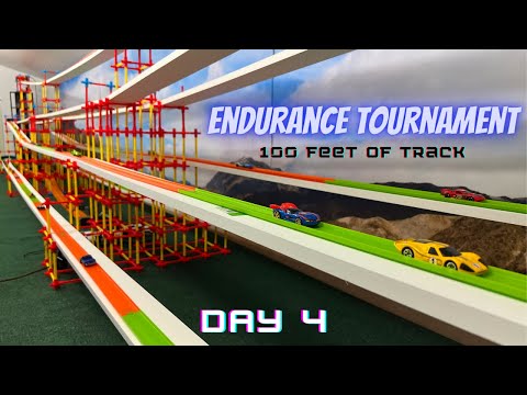 100 FEET LONG TRACK | DIECAST CARS RACING TOURNAMENT | DAY 4