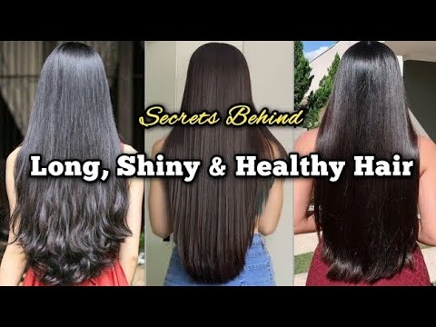 How to get thick, long & shiny hair | hair growth tips | haircare routine