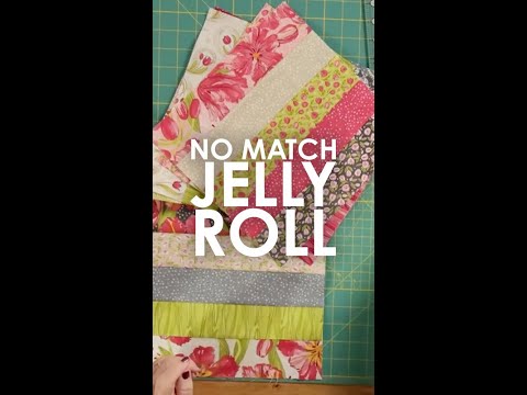 No Match Jelly Roll Quilt