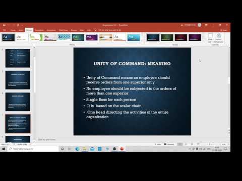 Unity Of Command: Meaning And Definitions
