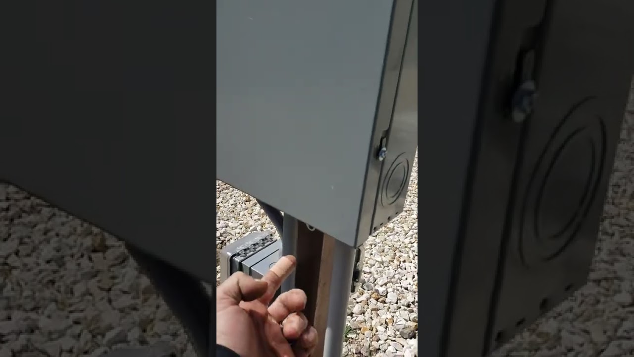 Opening a CH breaker box