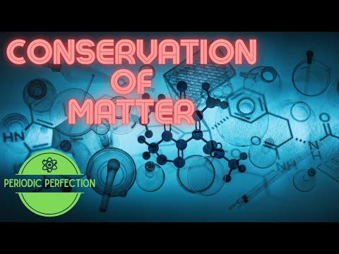Conservation of matter
