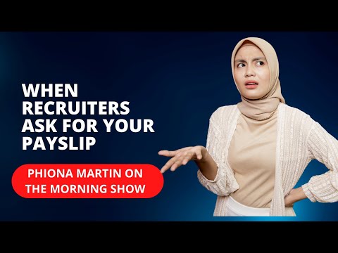 What to do when recruiters ask for a payslip | The Morning Show