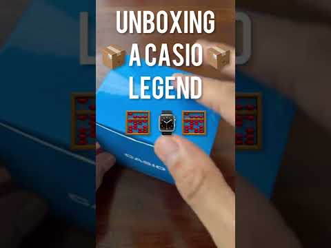 Unboxing A Casio Legend #casio #calculator #unboxing #shorts