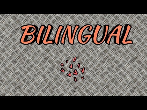 "BILINGUAL" pronunciation and meaning in English & Hindi